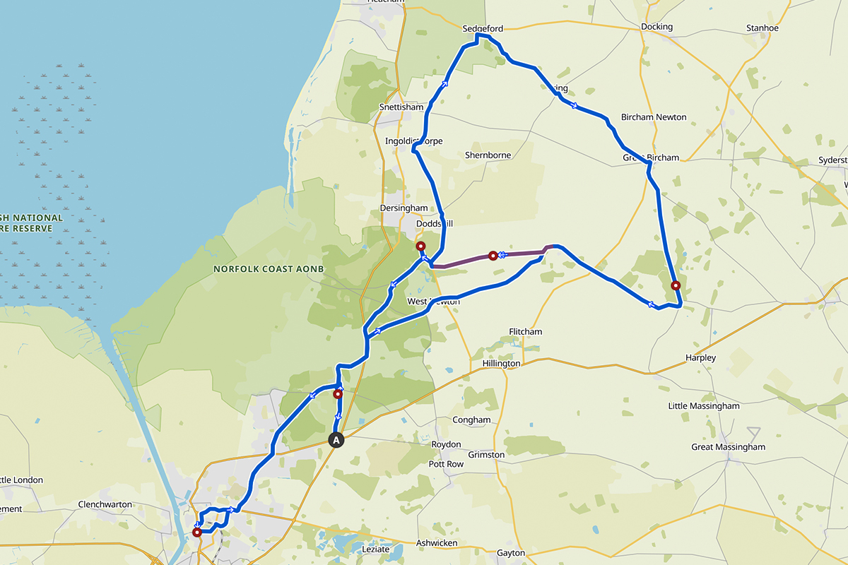 View of Houghton Hall – Sandringham Estate Loop | Knights Hill